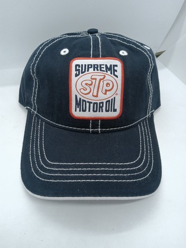 Supreme STP Motor Oil Mechanic Hat Trucker Baseball Cap Navy Blue ...