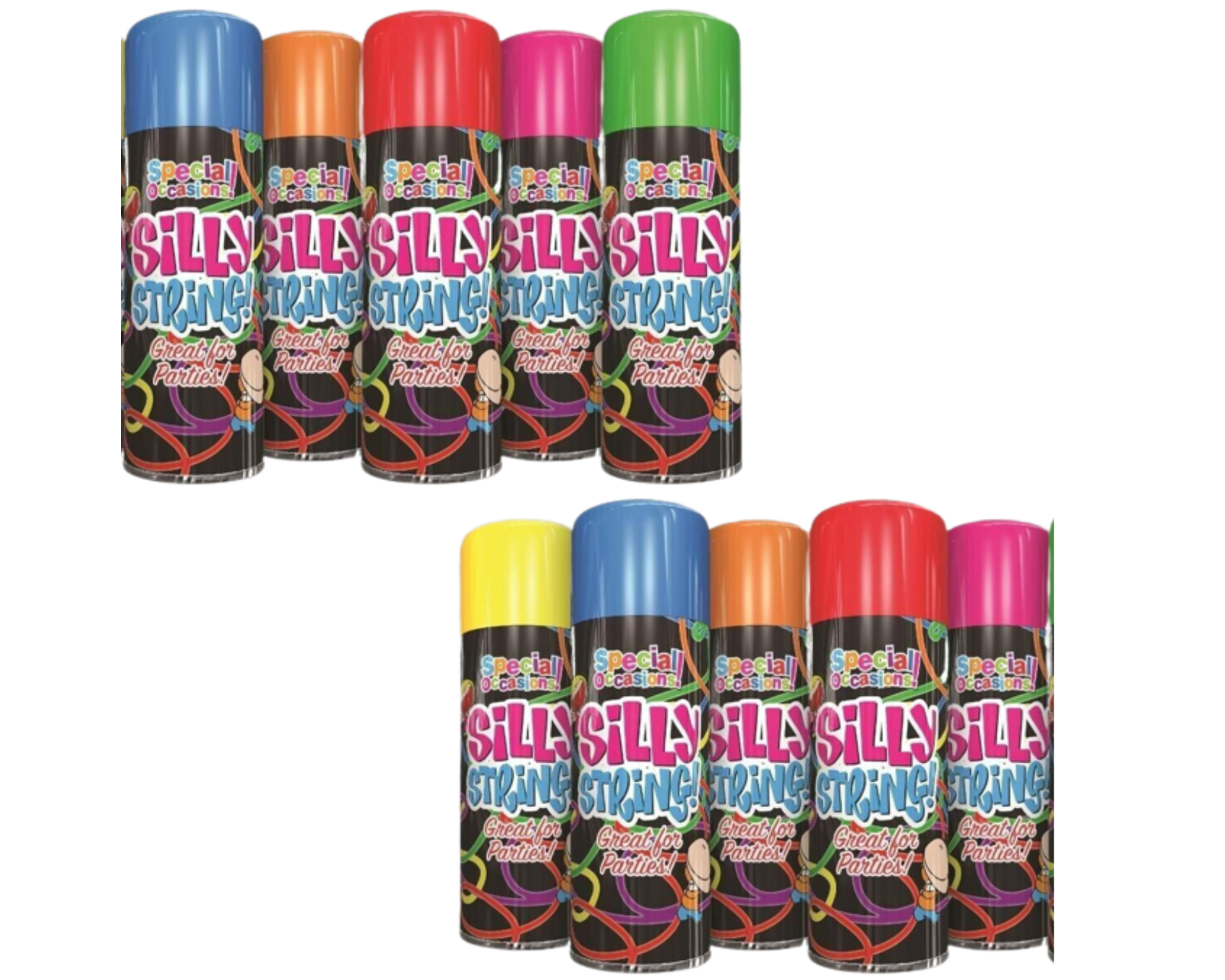 200ml Silly String Party Celebration Spray Wedding Birthday Crazy Streamer | eBay UK
