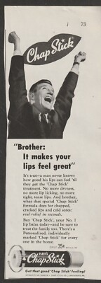 CHAP STICK AD SATURDAY EVENING POST JAN. 17, 1959 | eBay