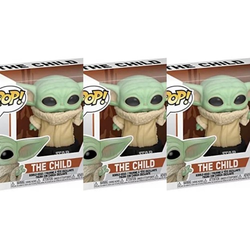 The Child Funko Pop Star Wars The Mandalorian #368 Baby YODA - LOT OF 3 ...