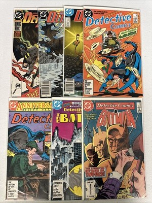 Batman Detective Comics #563 567 572 573 586 587 589 Lot Run Set DC 1st ...