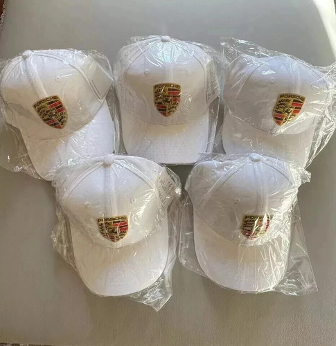 PORSCHE CLASSIC BASEBALL CAP DRIVER'S SELECTION COLOR CREST WHITE HAT ...