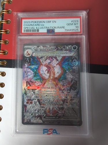 Charizard ex 223/197 Obsidian Flames SIR PSA 10 | Special Illustration ...