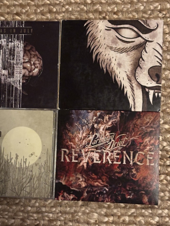 (4) Metalcore Music CD Lot August Burns Red Haste The Day Parkway Drive ...