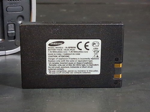 Samsung 34x Optical Zoom Digital Hand Held Camera Camcorder W/Battery ...