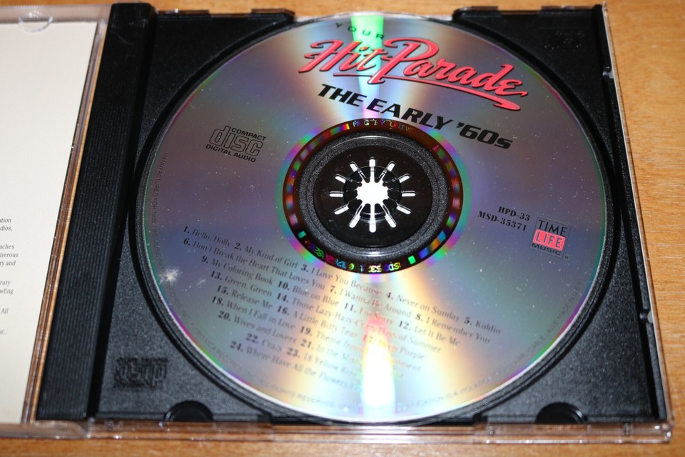 TIME LIFE Your Hit Parade THE EARLY '60S CD Brenda Lee AL MARTINO Patsy ...