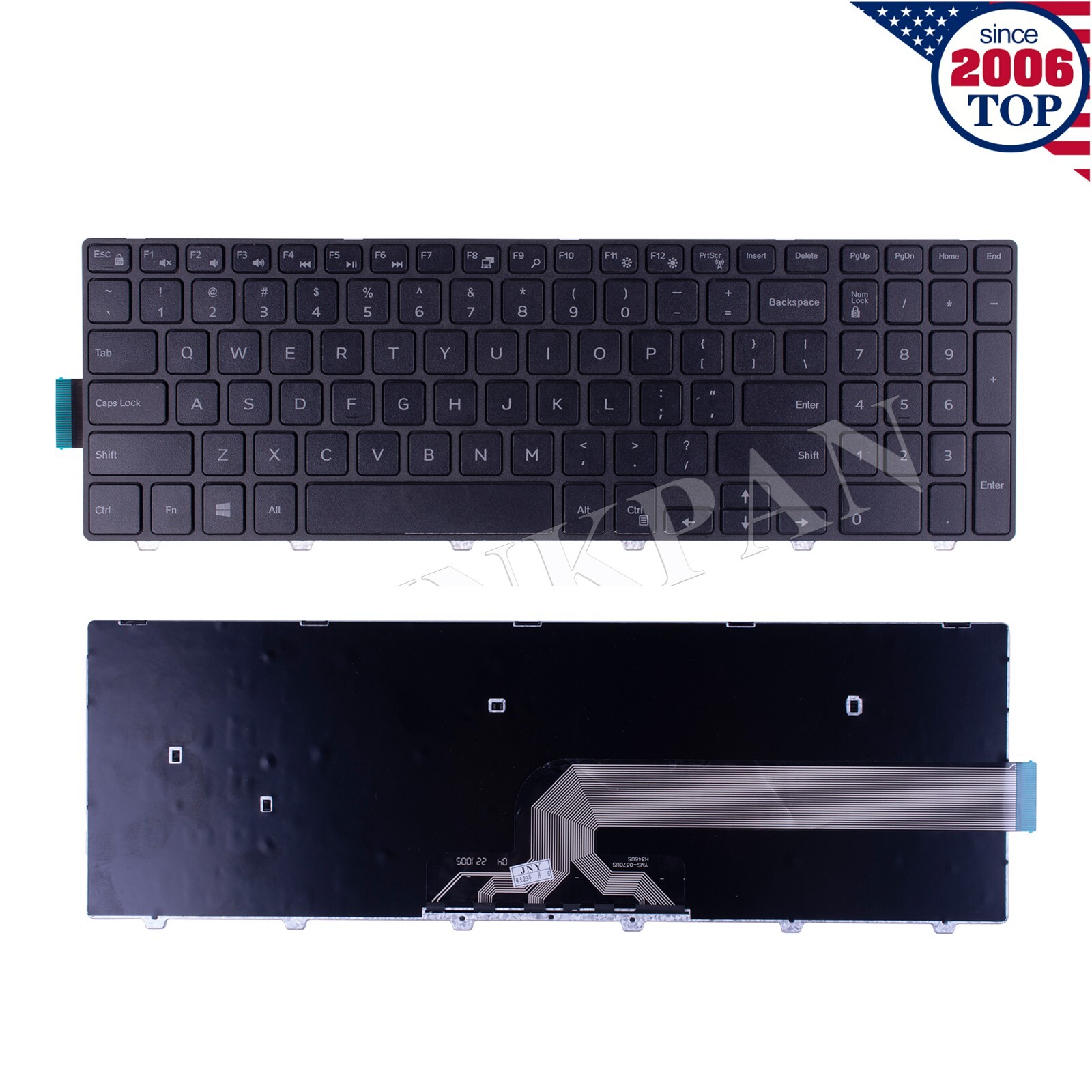 Keyboard for Dell Inspiron 3541 3551 7557 3542 3558 7559 5547 15-5551 ...