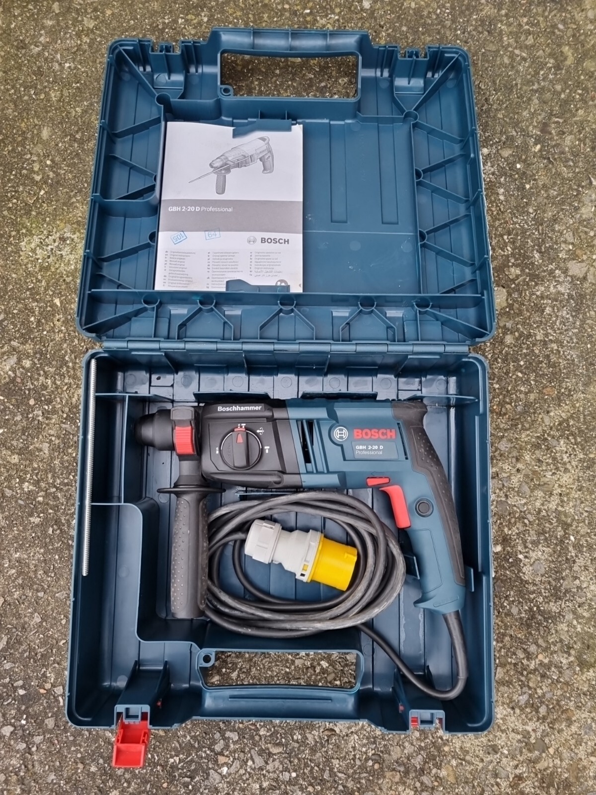 Bosch GBH 2-20 D SDS Hammer Drill Chisel Breaker Kango 110v Corded ...