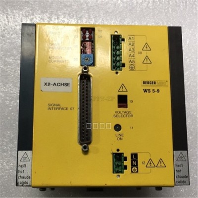 1Pc Used Berger Lahr Ws 5-9 WS5-9.18100 WS5-918100 Driver bi | eBay