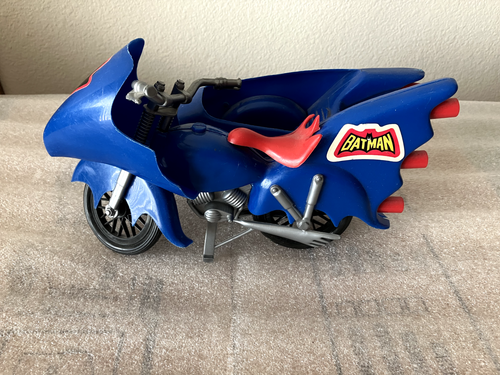 Mego Batman Blue Batcycle with Sidecar 1974 | eBay
