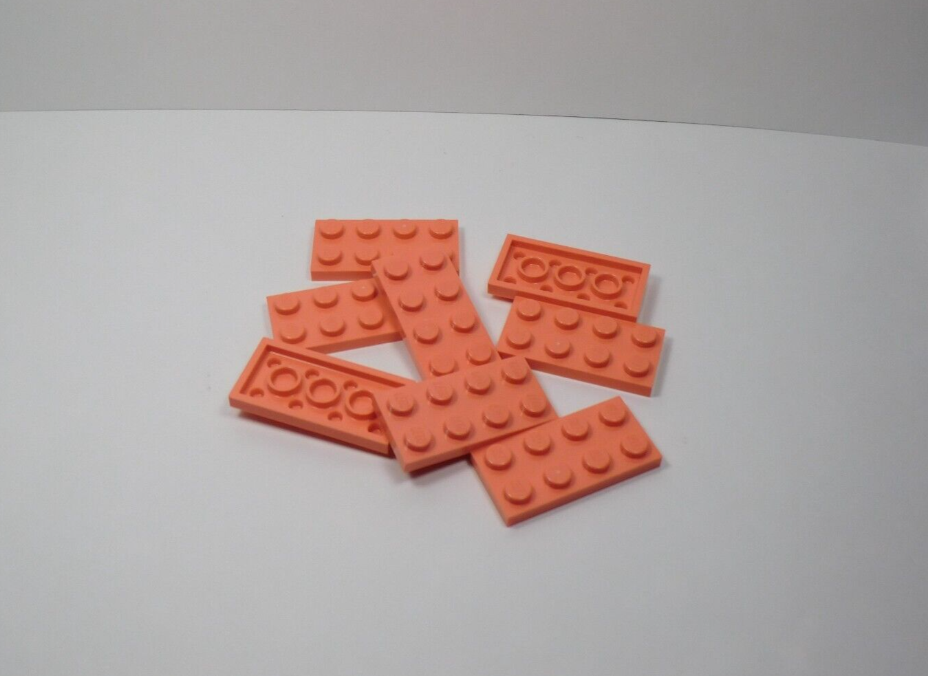 LEGO Lot of 8 Coral Pink 2x4 Plates G5 | eBay