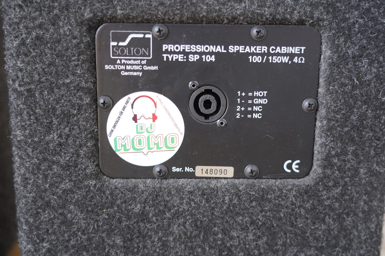 Solton / Malone PA Boxen, Musikanlage, 1xSUB und 2x Speaker + Malone 2x ...