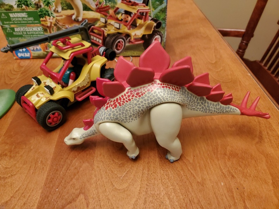 Playmobil Dinosaur The Explorers Stegosaurus Playset 9432 VGUC PLEASE ...
