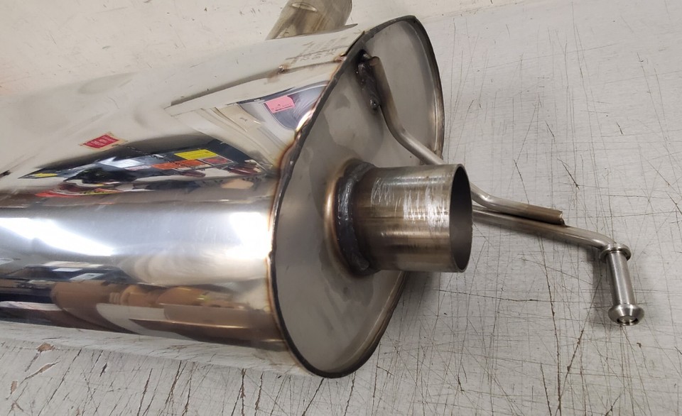 VW Golf MK4 R32 Milltek Sport Performance Exhaust Rear Silencer | eBay