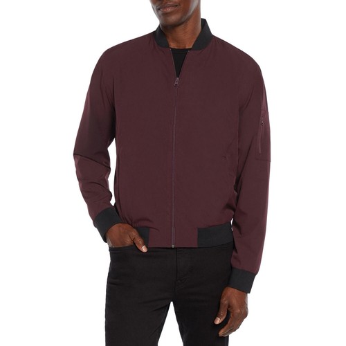 Express Men's Lightweight Bomber Jacket Size S Winetasting | eBay