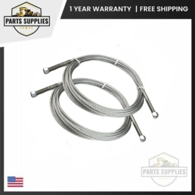 FJ7490 Set of Two (2) Equalizer Cable Fits Rotary Lift SPOA98 Two-Post ...
