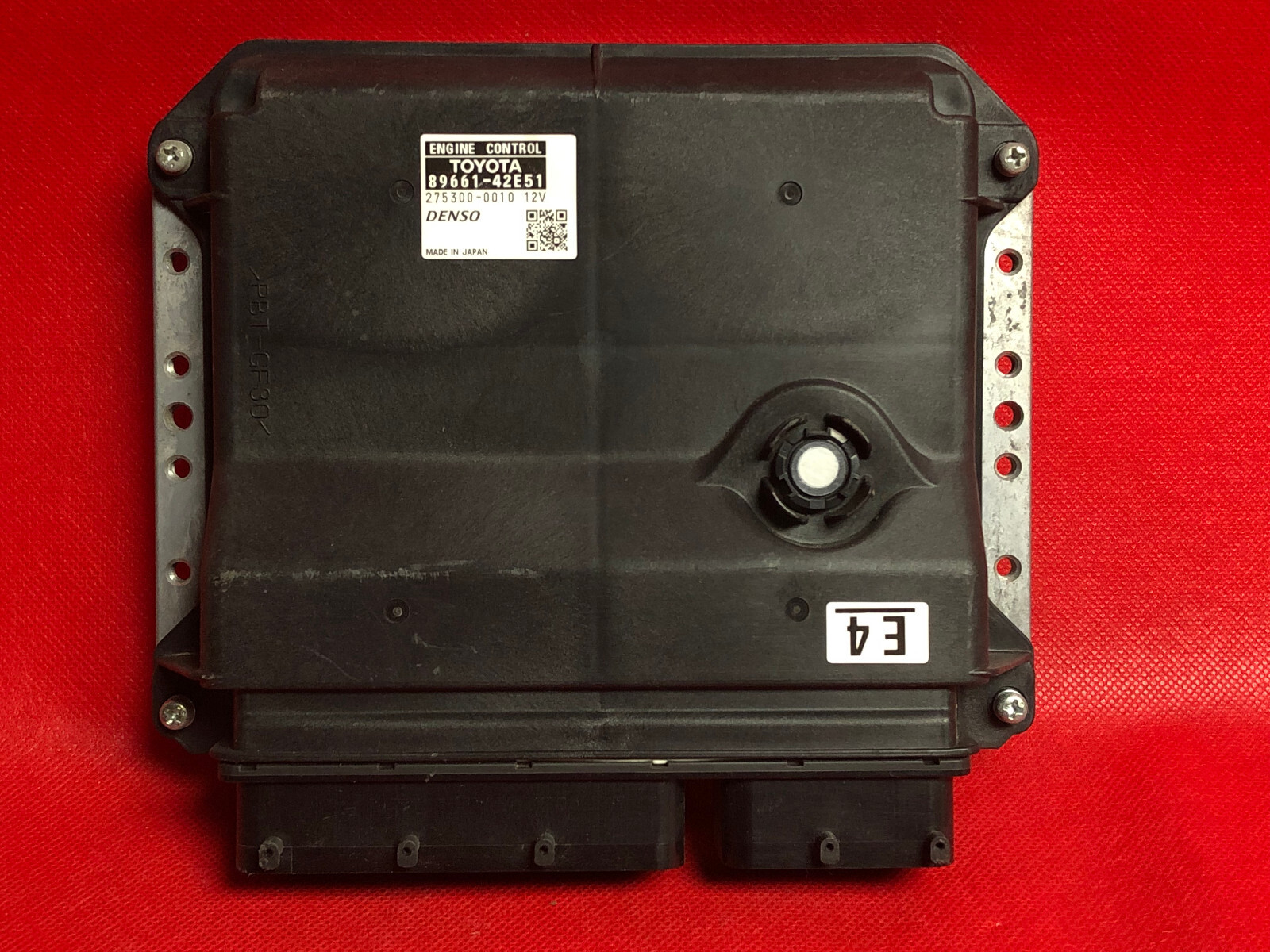 07 TOYOTA RAV4 ECM ECU CONTROL MODULE PCM 89661-42E51 DENSO 275300-0010 ...