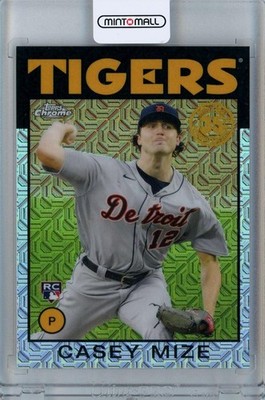 2021 Topps 86 Topps Silver Pack Chrome Casey Mize Base 86Bc85 | eBay