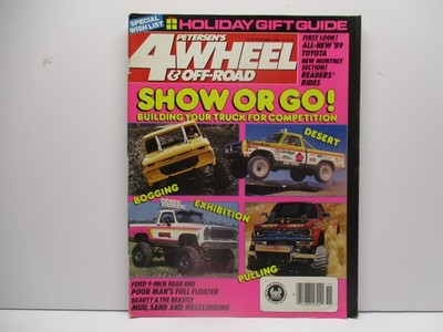 Nov. 1988 Peterson's 4 Wheel & Off Road Magazine Ford Chevy Diesel ...