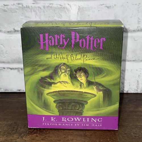 Harry Potter And The Half-Blood Prince Unabridged 17 CD Audio Book JK ...