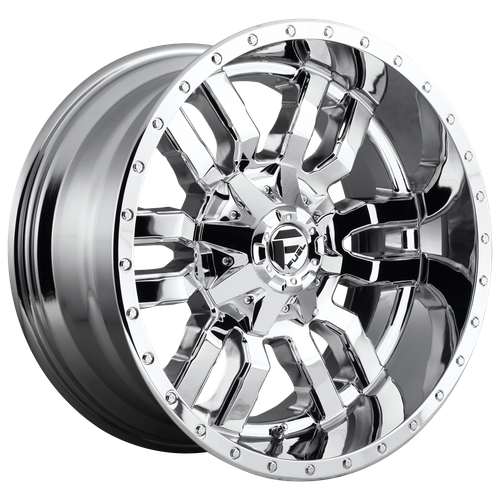 20x10 Fuel D631 SLEDGE CHROME PLATED Wheel 8x170 (-18mm) 885463864129| eBay