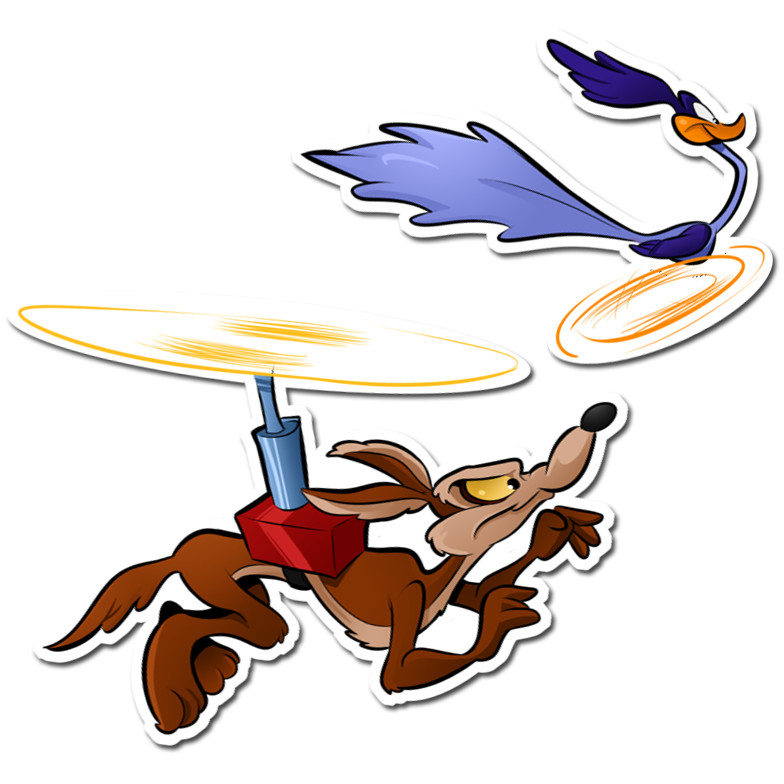 Wile E Coyote Acme Explosion