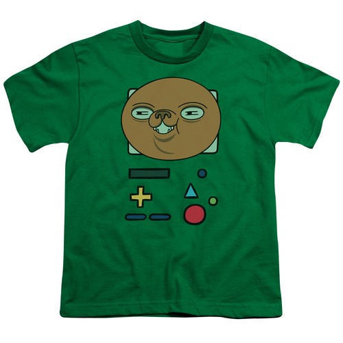 ADVENTURE TIME BMO MASK Licensed Kids Boys Girls Graphic Tee Shirt SM ...