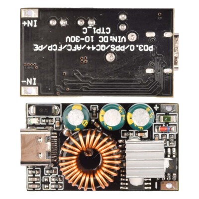 30W Mobile Phone Charging Board Fast Charge Car DIY Modification Module ...