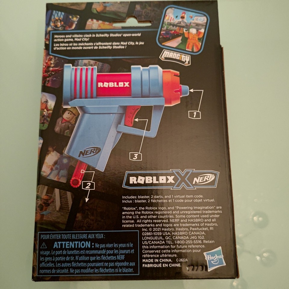 NERF ROBLOX Dart and Water Gun Blasters w/Code - Varieties (Choose One ...