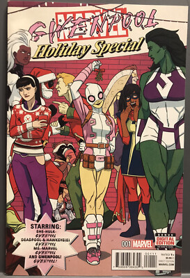 GWENPOOL HOLIDAY SPECIAL #1 Marvel 2015 Kate Bishop MS MARVEL She-Hulk ...