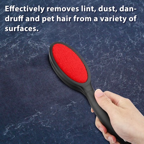3Pcs Magic Lint Remover Brush Double Side Cleaning Clothes Fabric Fuzz ...