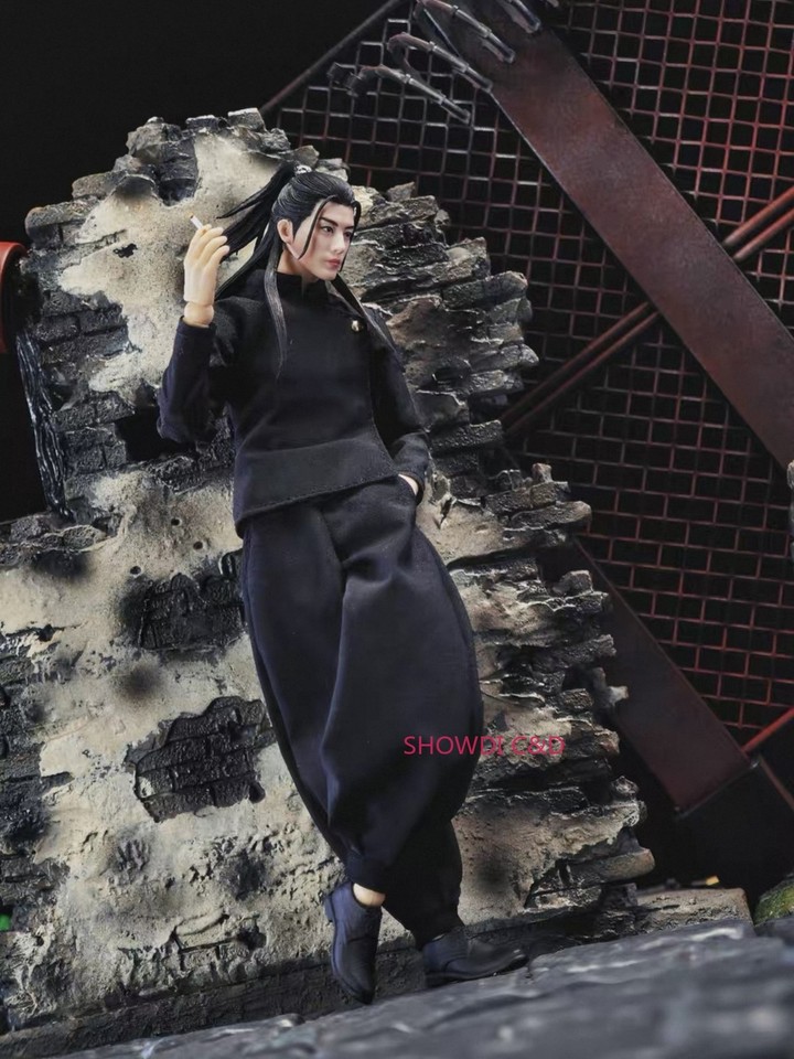 1/12 Custom Clothes Set for 6'' Vtoys Jujutsu Kaisen Geto Suguru Action ...