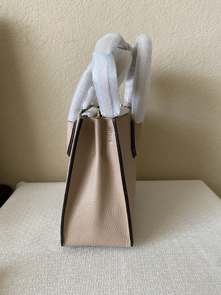 Michael Kors Studio Mercer Medium Messenger Crossbody Leather Bag ...