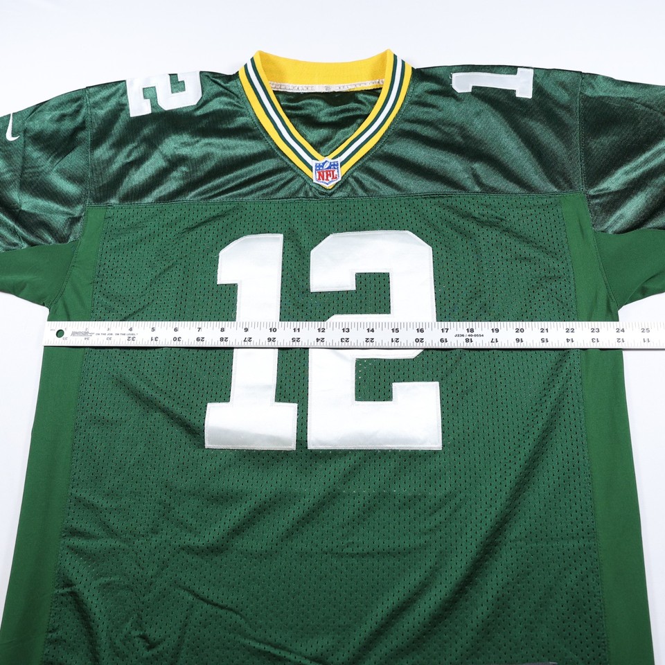 Nike NFL Green Bay Packers #12 Aaron Rodgers Jersey Men’s 48 Stitched ...