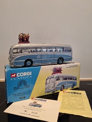CORGI RIBBLESDALE BURNLEY FOOTBALL CLUB BURLINGHAM COACH BUS MODEL ...
