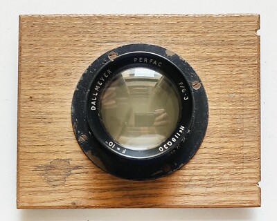 Vintage Dallmeyer Perfac 10 inch/f6.3 View / Plate Camera Lens | eBay