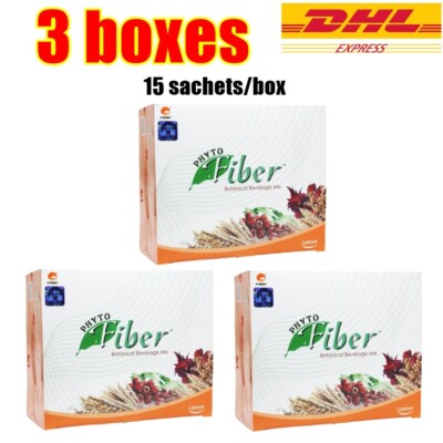 3x Natural Detox Phyto Fiber Weight Management Cleanser Constipation ...