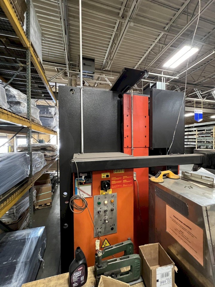 187 TON AMADA HFB 170-40, 167/148" LENGTH, OPERATOR 8 AXIS CNTL, 6 AXIS ...