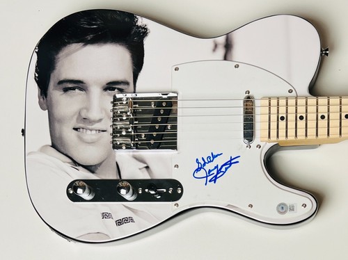 James Burton Autograph Signed Guitar ELVIS PRESLEY Beckett Authentic | eBay