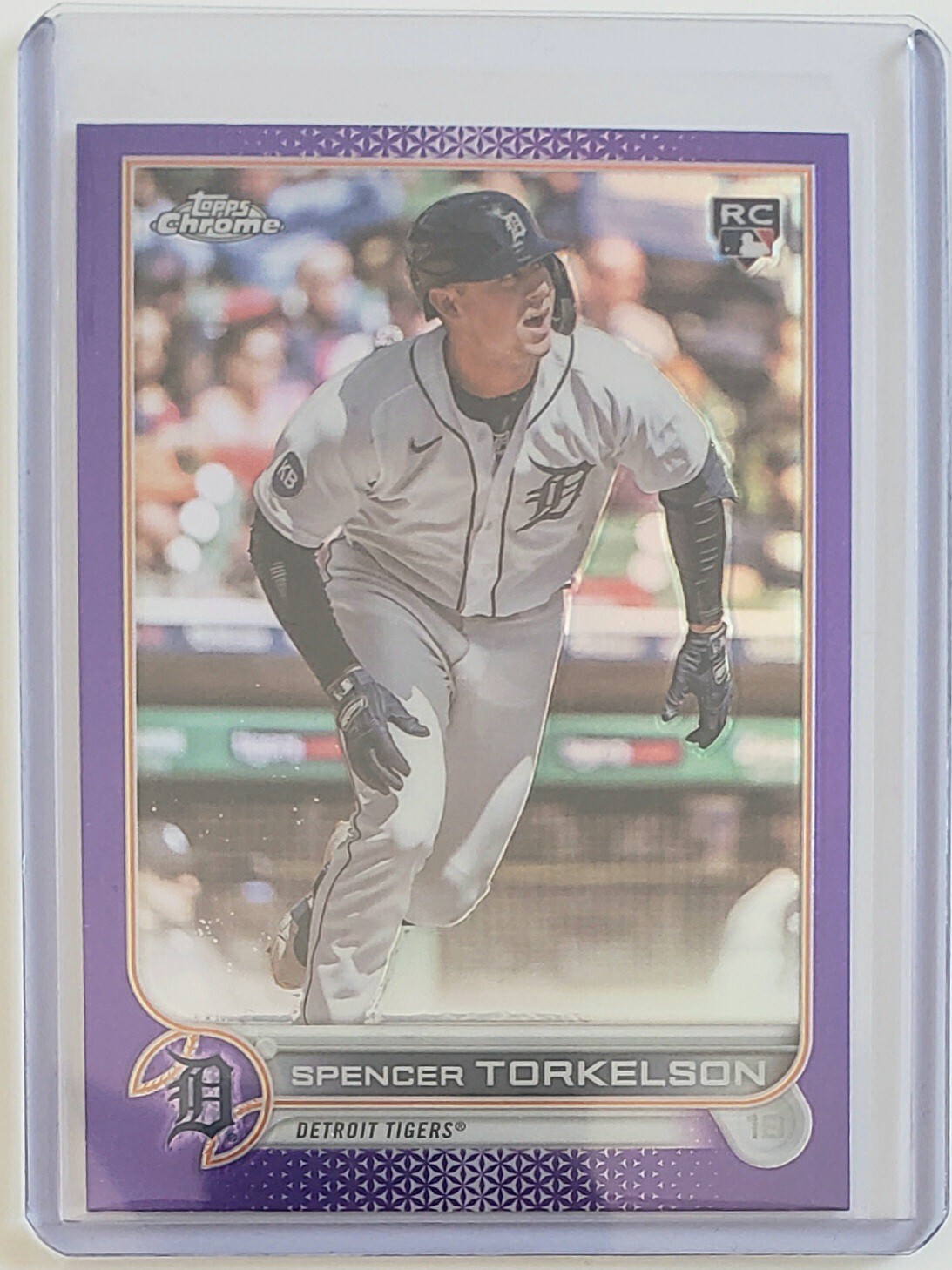 2022 Topps Chrome Spencer Torkelson Purple Parallel RC | eBay