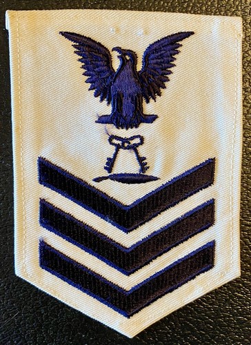US Navy Rate Commissaryman 1st Class Petty Officer rank Patch USN CS1 ...
