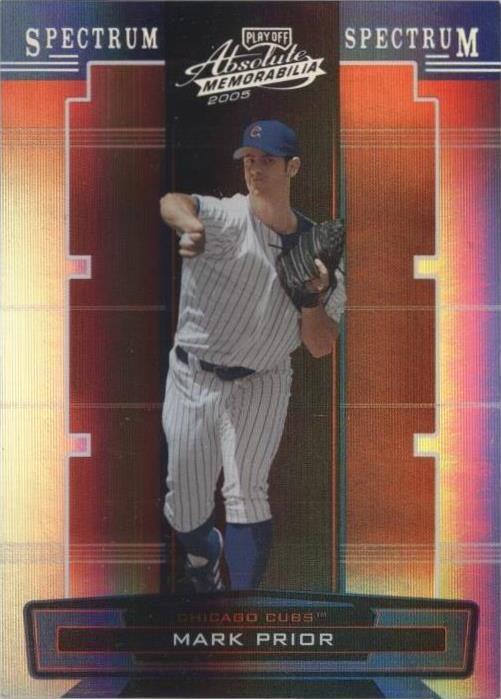 2005 Playoff Absolute Memorabilia - Mark Prior #68 Silver Spectrum /100 ...