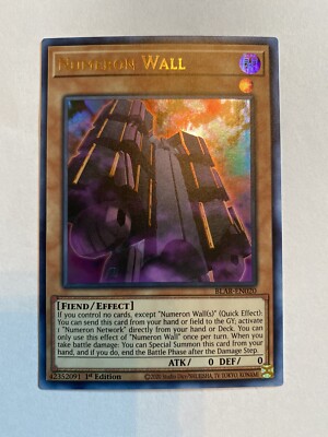 Yugioh NUMERON WALL ULTRA RARE 1st EDITION BLAR-EN020 NM/M | eBay