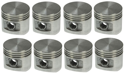 SEALED POWER Cast Flat Top Pistons/8 for 1955-1964 Ford Mercury 292 Y ...