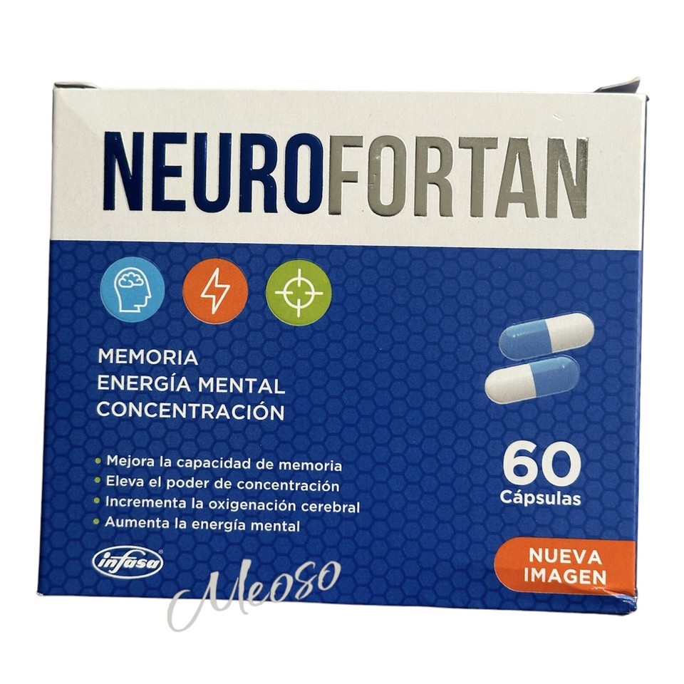 Neurofortan Capsule Brain Health Mental Alertness Memory Focus ...