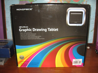 Monoprice USB Graphic Drawing Tablet with Pen MP1290-A1 | eBay