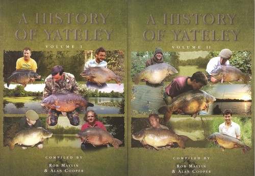 MAYLIN ROB CARP FISHING BOOK A HISTORY OF YATELEY two volume set ...