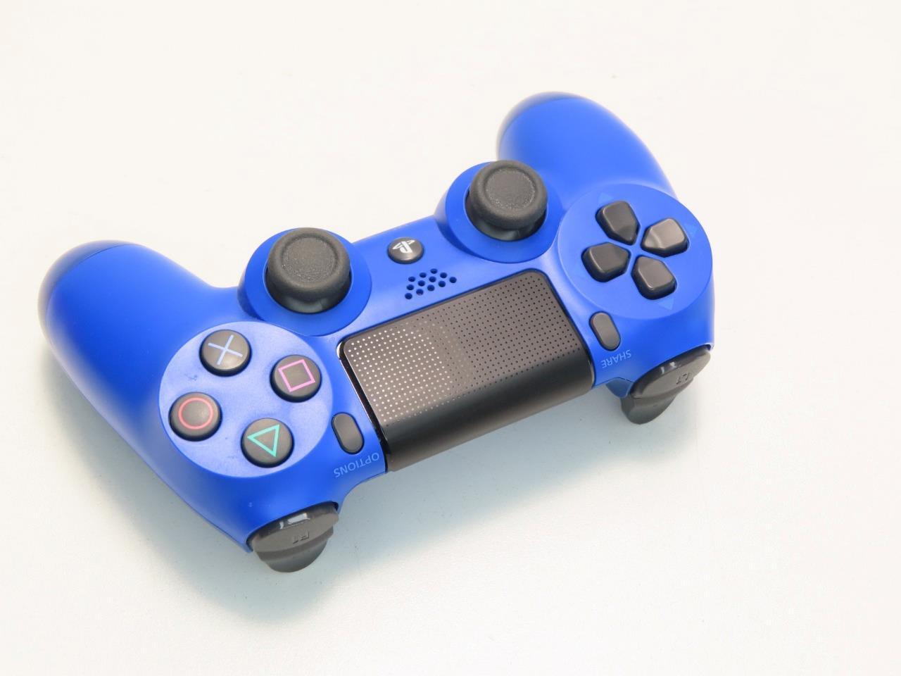 SONY DUALSHOCK 4 BLUE PS4 WIRELESS CONTROLLER CUH-ZCT2U | eBay