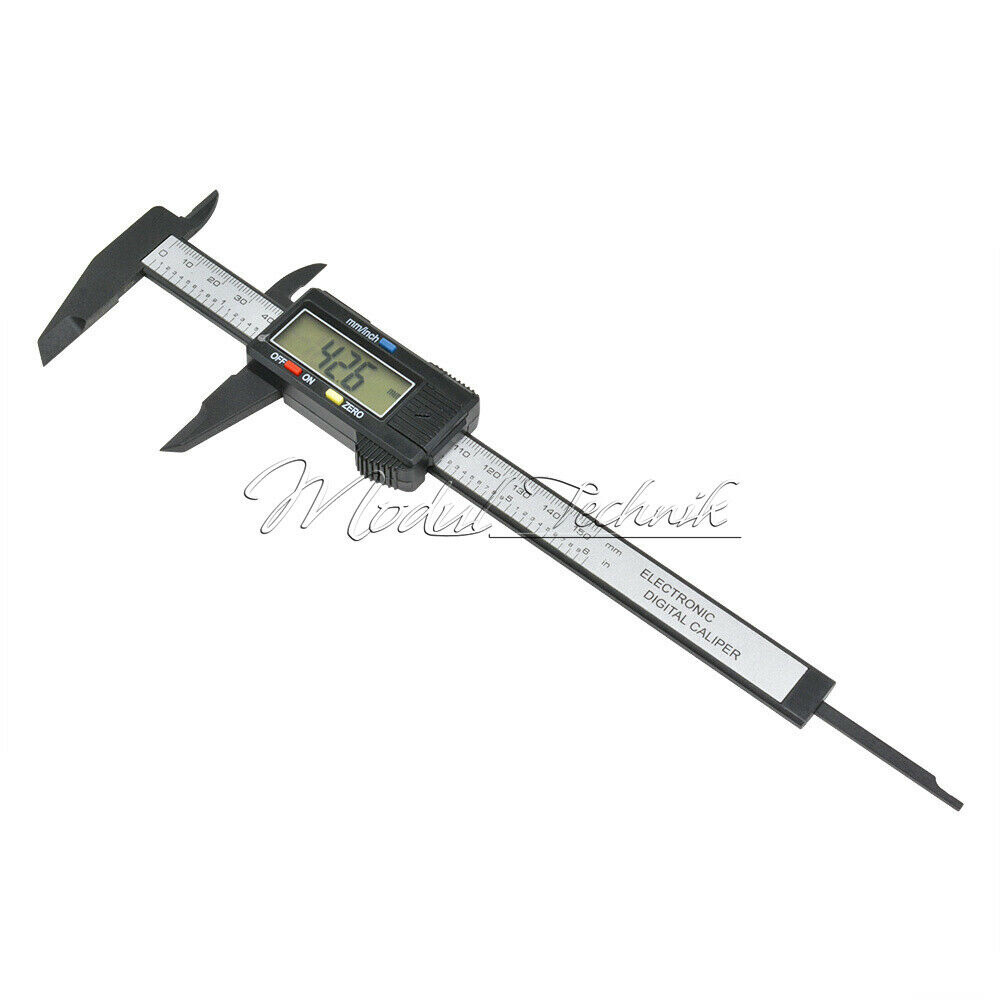 LCD Digitaler Messschieber Digitale Schieblehre 100mm 4Inch ...