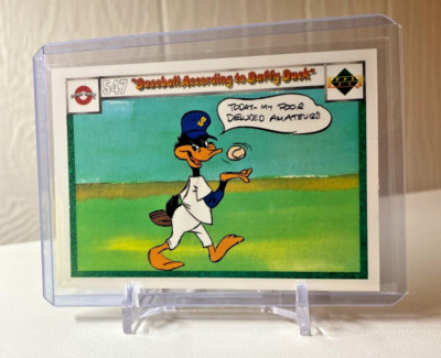 Baseball According to Daffy Duck 547/550 1990 Upper Deck Comic Ball ...